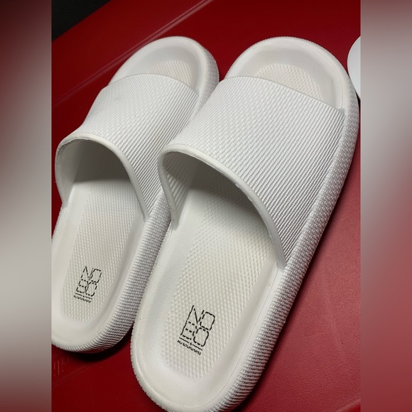 No Boundaries | Shoes | No Boundaries White Slides | Poshmark